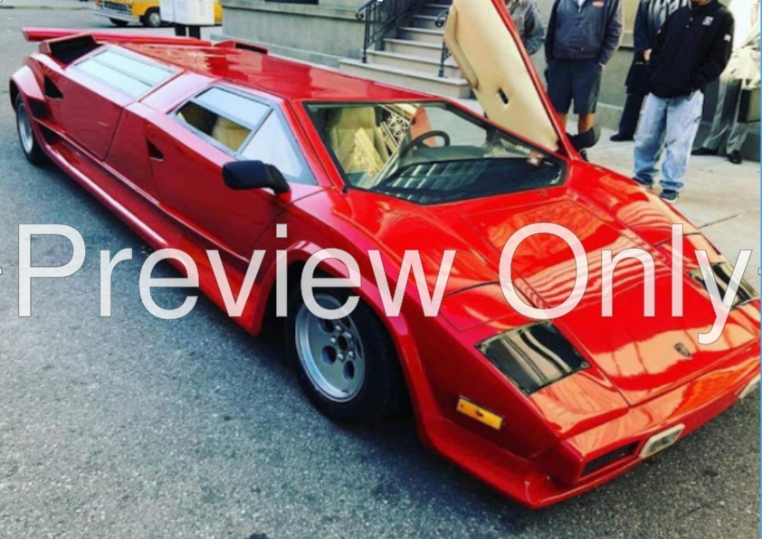 LEGO MOC Lamborghini Countach Limousine Rouge by tasto81 | Rebrickable ...