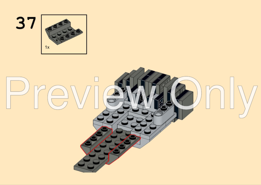 Lego Moc T 47 Snowspeeder Minifig Scale By Alexkipodre Rebrickable