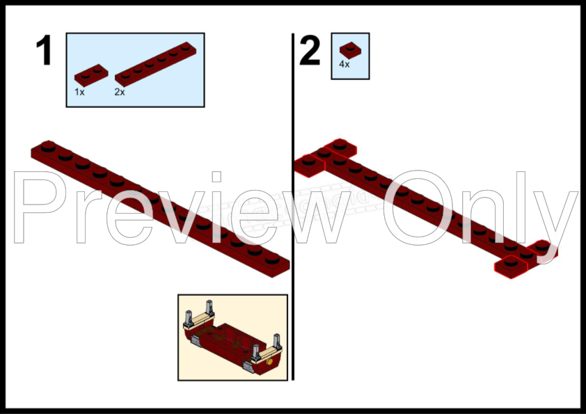 LEGO MOC Narrow gauge Steam engine and Carriage by AmacDonald43 ...