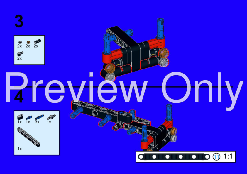 LEGO MOC mini Tipper Truck by lu_builder | Rebrickable - Build with LEGO