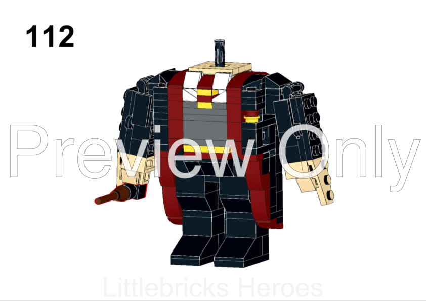 LEGO MOC Golden Trio Lego Figures by LittlebricksHeroes | Rebrickable ...