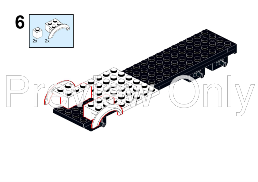 LEGO MOC Box Truck by Tiggerljc | Rebrickable - Build with LEGO