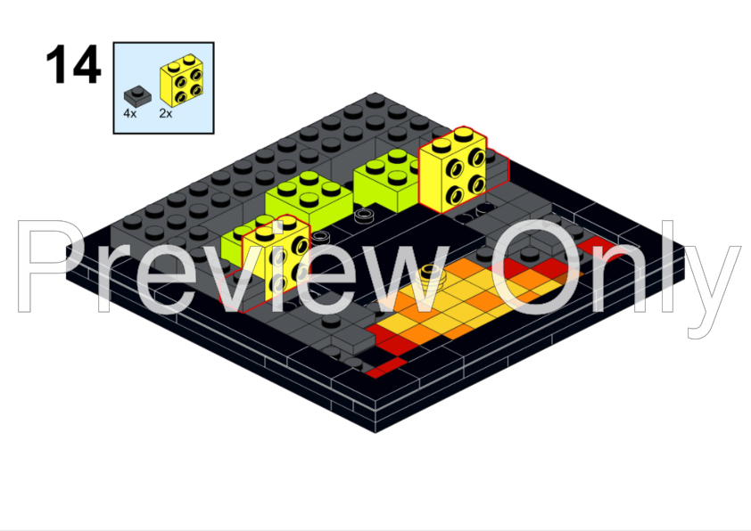Lego Moc Vaders Castle Microscale By Lambdabricks Rebrickable