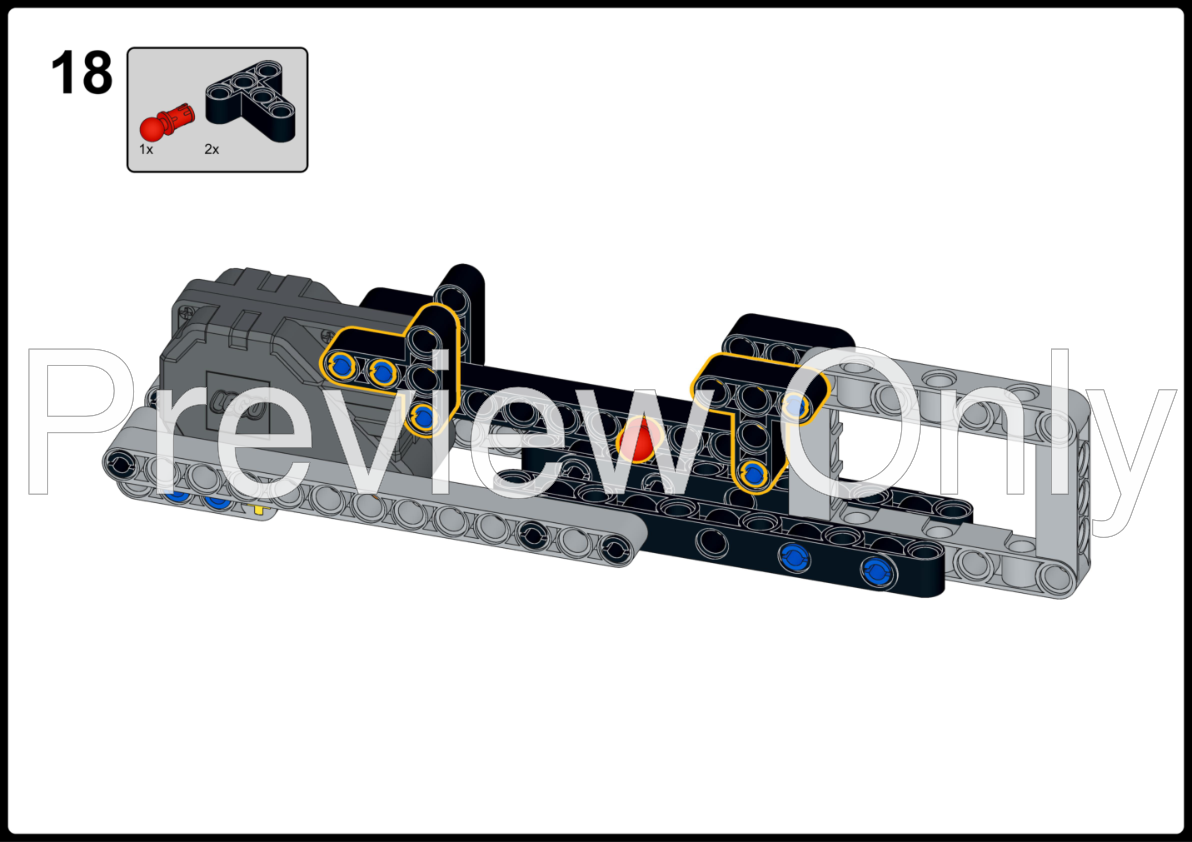 LEGO MOC 42166 Rallye Car 2.0 by Løøse | Rebrickable - Build with LEGO