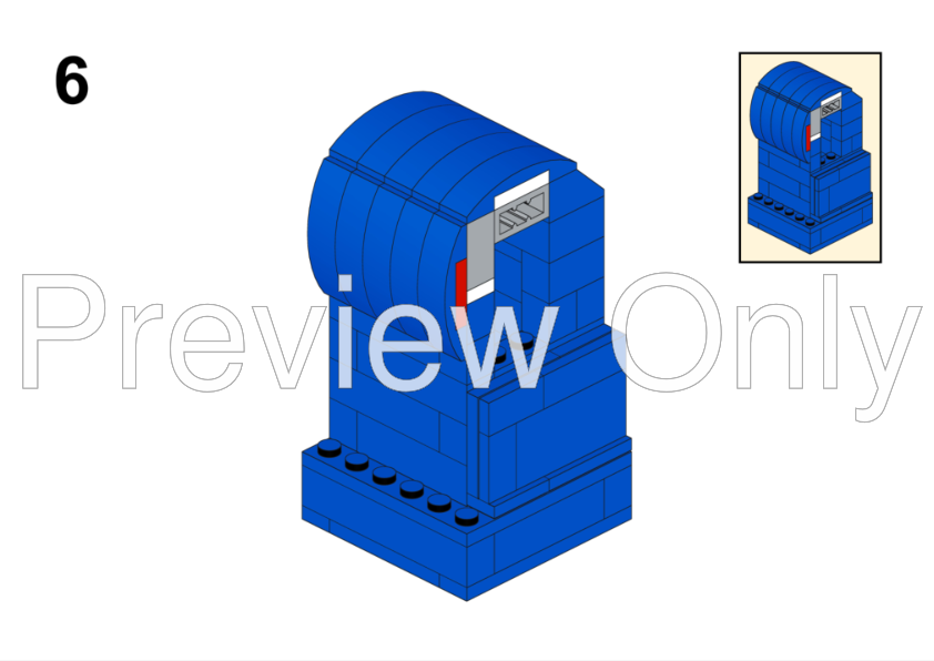 LEGO MOC Up-Scaled Classic Space Minifigure (40649 Mod) by LnSchmtt ...