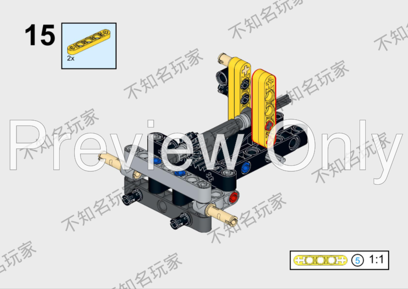 LEGO MOC 42168 tractor and cultivator by nofans2 | Rebrickable - Build ...