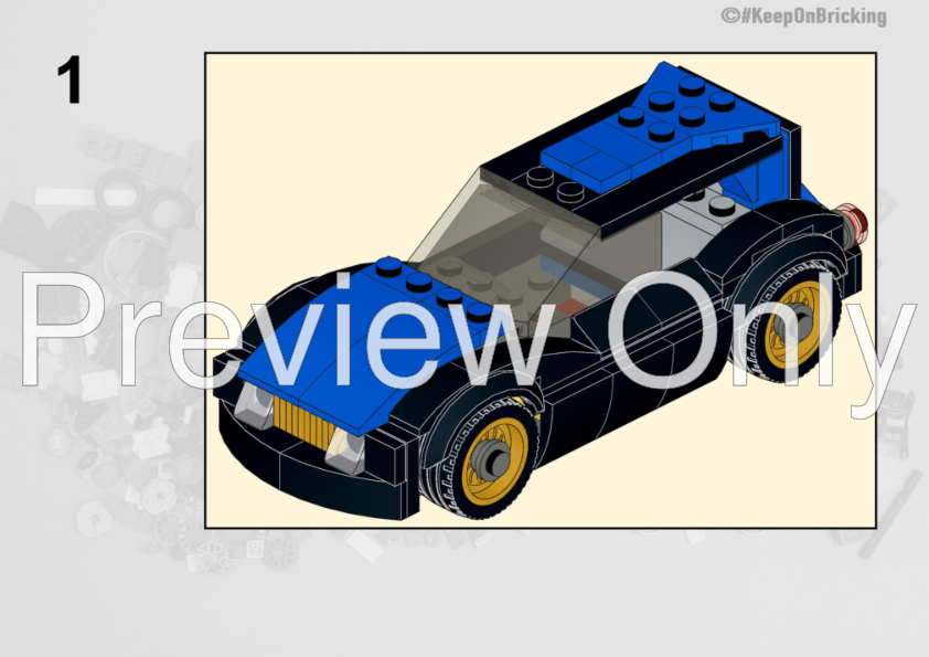 LEGO MOC 75881 custom cars by Keep On Bricking | Rebrickable - Build ...