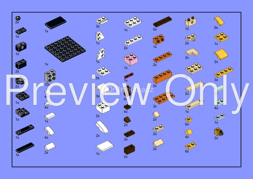 LEGO MOC Cinderella Brickheadz by DrBrickheadz | Rebrickable - Build ...