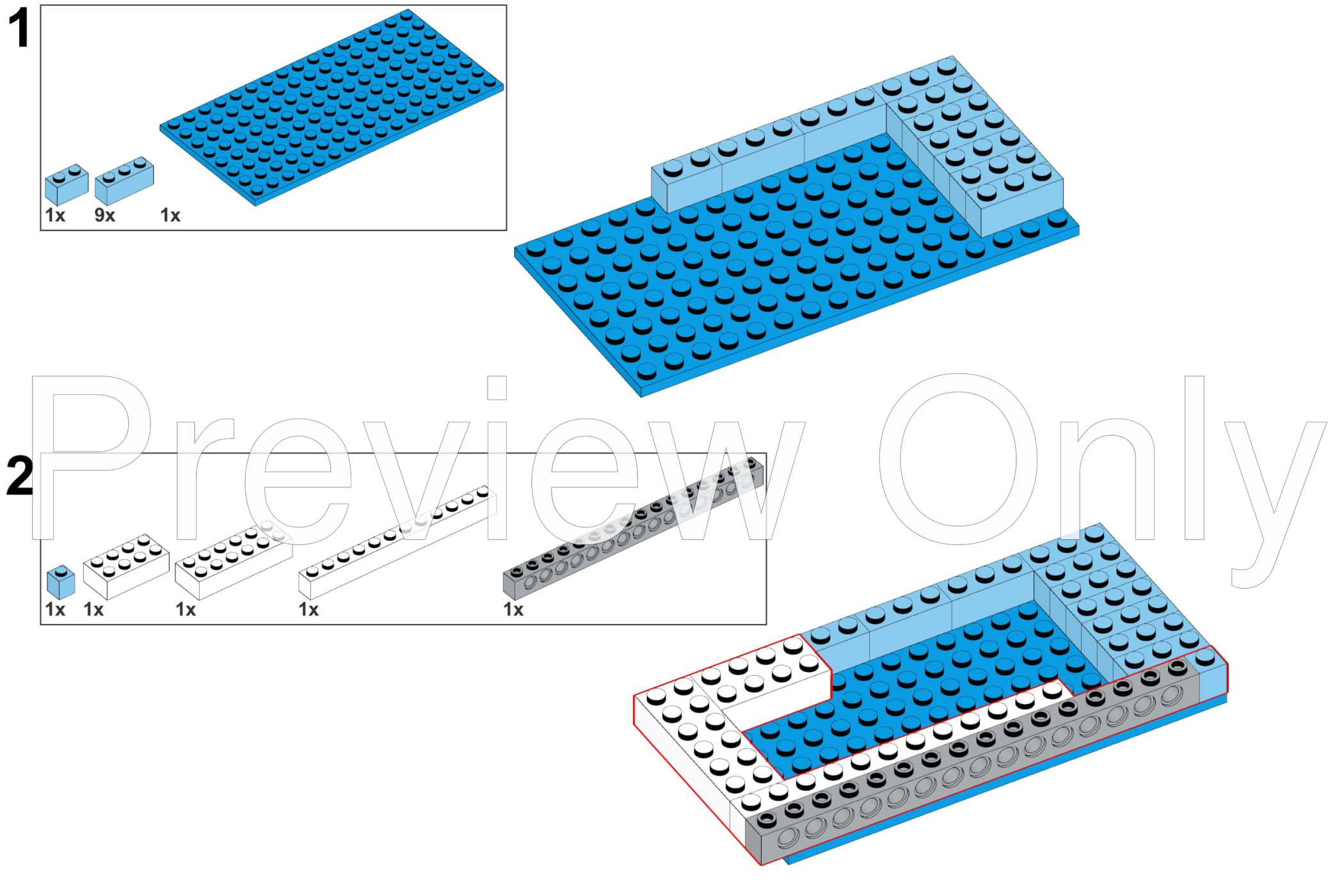 LEGO MOC Unity Townhouse by BrickAtive | Rebrickable - Build with LEGO