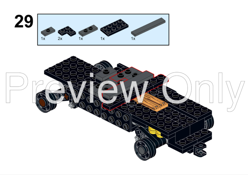 Lego Moc Realistic Pickup By Ardoron Rebrickable Build With Lego