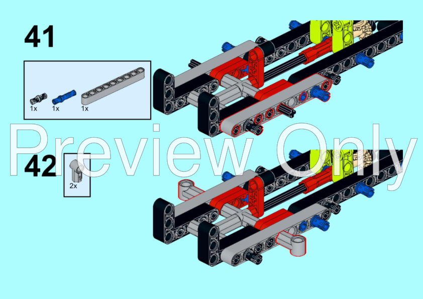 LEGO MOC Peugeot 9x8 (42161 Alternate Build) by nopingrid_lego ...