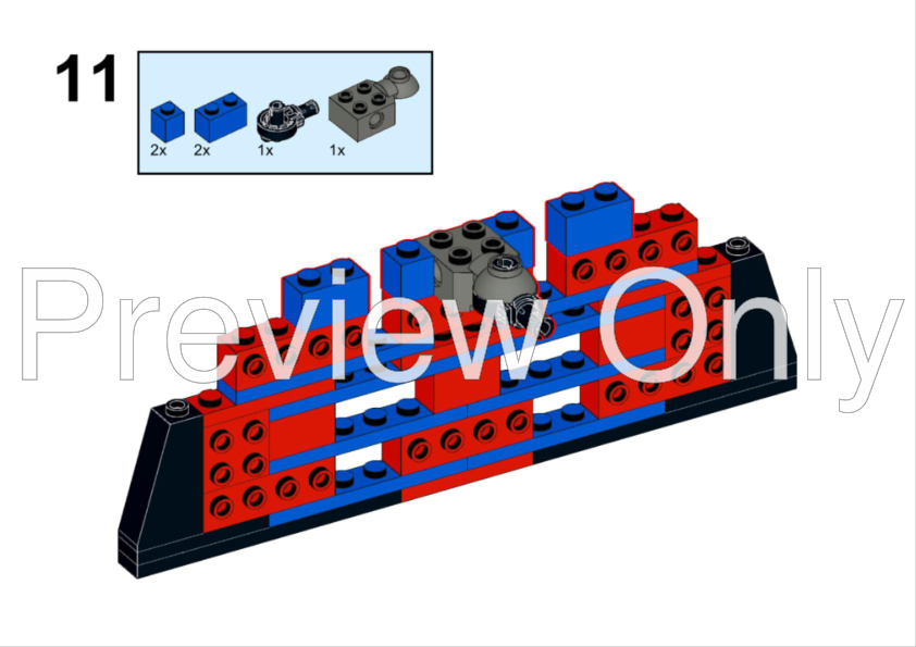 LEGO MOC Ice Worm Leviathan Encounter by OrchardBuilds | Rebrickable ...