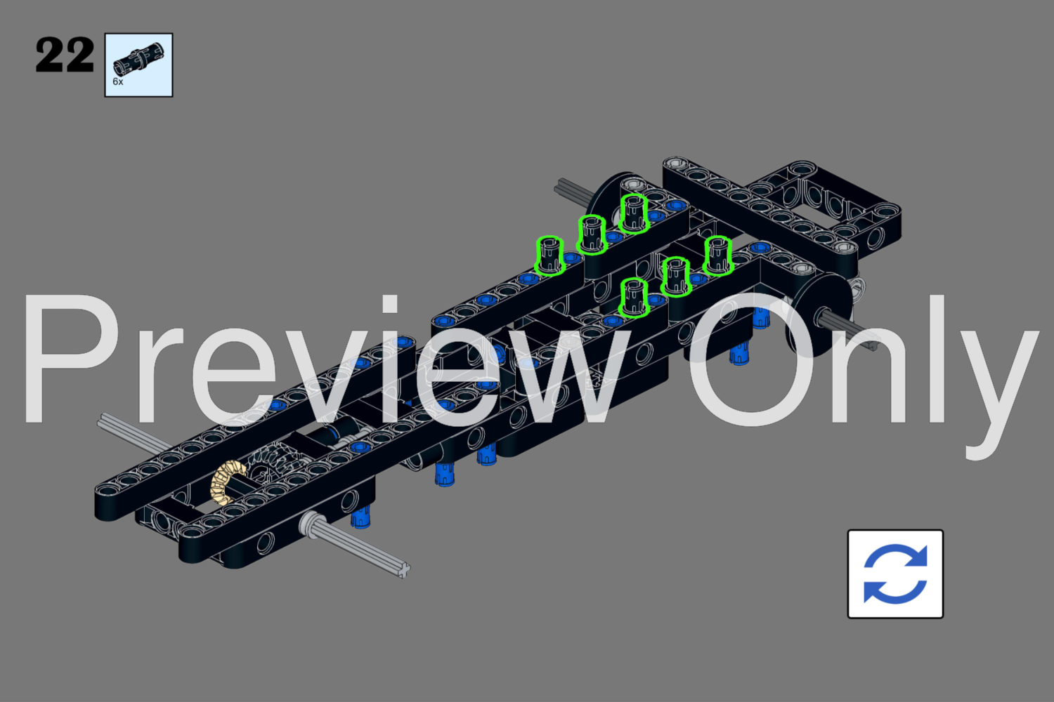 LEGO MOC MERCEDES - BENZ ACTROS MP5 1:21 by BricKimi | Rebrickable ...