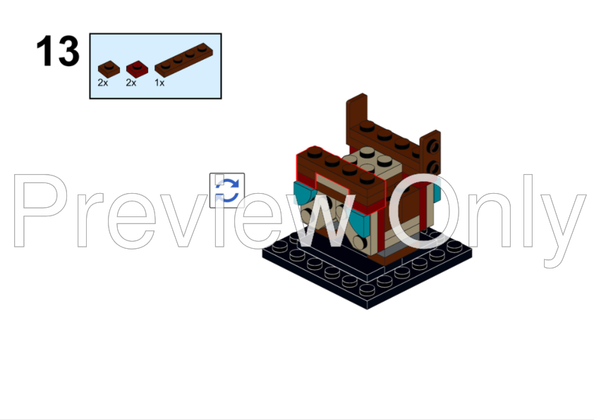 Lego Moc Horizon Zero Dawn Aloy Brickheadz By Nostrix Rebrickable