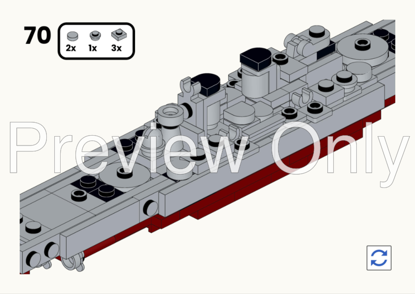 LEGO MOC USS Wisconsin Battleship (BB-64) by The Bobby Brix Channel ...