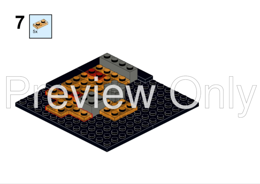 LEGO MOC Inside Mount Doom by LucSoleBricks | Rebrickable - Build with LEGO