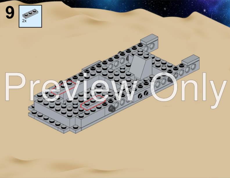 Lego Moc Mpv Reliant Spaceship By Legocionado Rebrickable Build