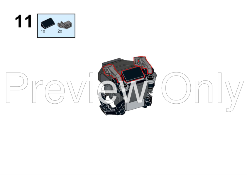 LEGO MOC War Machine Mech REWORK by Tee_Baum_Bricks | Rebrickable ...