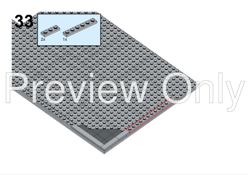 LEGO MOC Additional Top Floor for Metlife Building 48 x 32 by AVusion ...