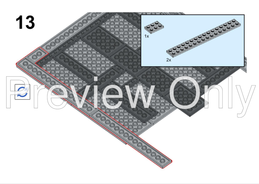 LEGO MOC Additional Top Floor for Metlife Building 48 x 32 by AVusion ...
