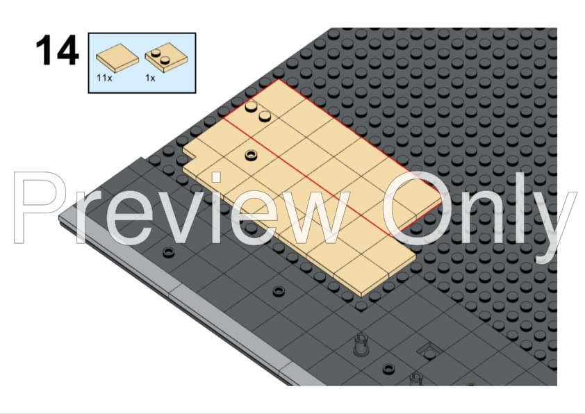 LEGO MOC Base for the Avengers Tower - Metlife Building 48 x 32 ...