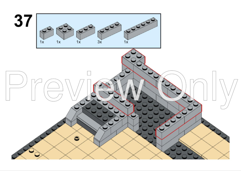 LEGO MOC Base for the Avengers Tower - Metlife Building 48 x 32 ...
