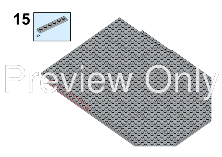 LEGO MOC Base for the Avengers Tower - Metlife Building 48 x 32 ...