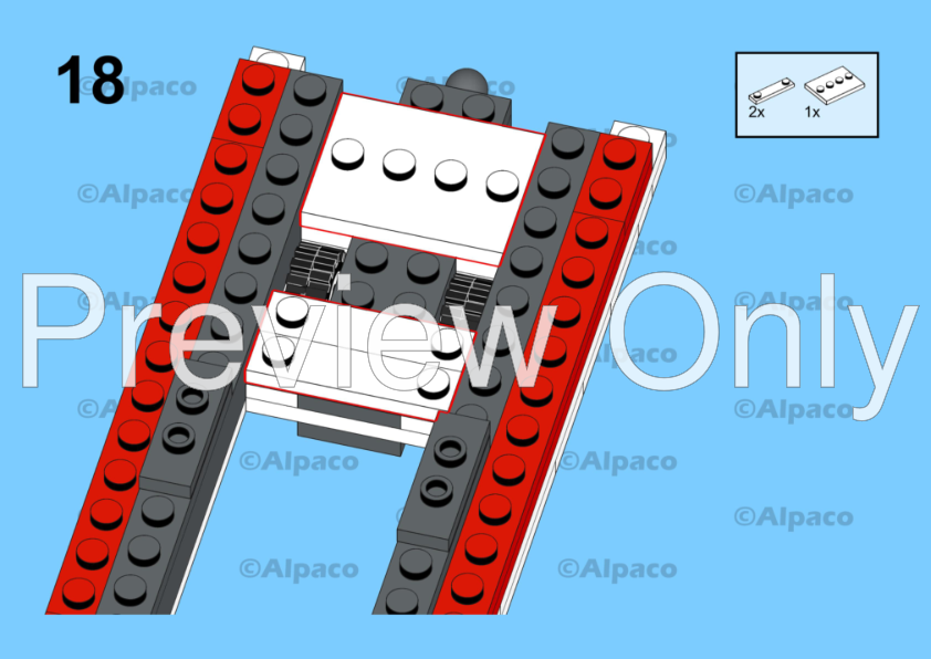 LEGO MOC Transrapid 08 by Alpaco | Rebrickable - Build with LEGO