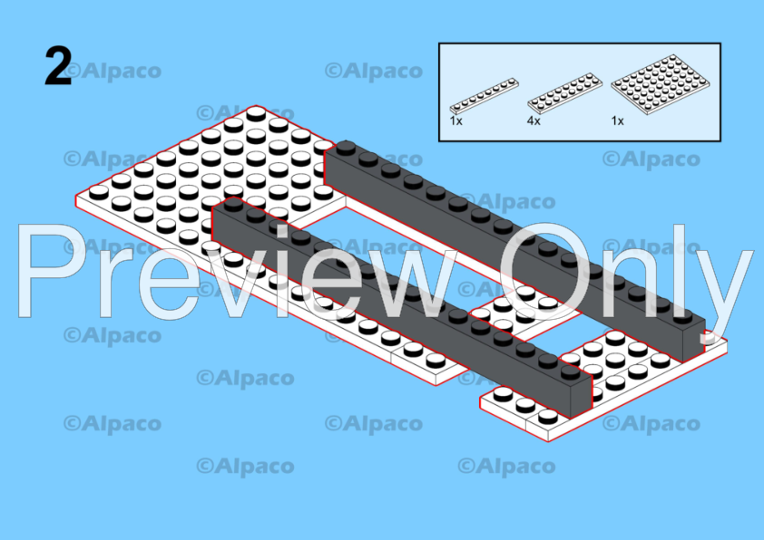 LEGO MOC Transrapid 08 by Alpaco | Rebrickable - Build with LEGO