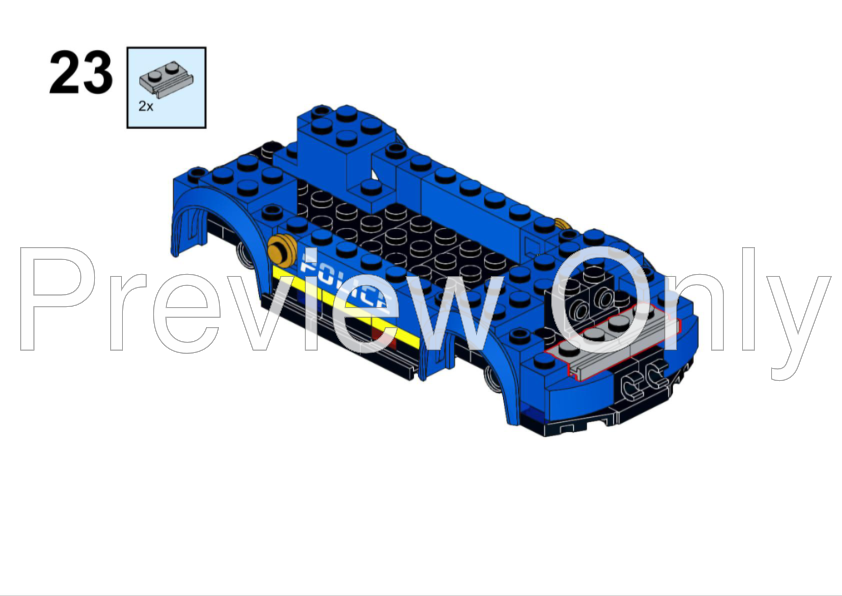 LEGO MOC 2020 Chevrolet Tahoe PPV by Zaturon | Rebrickable - Build with ...