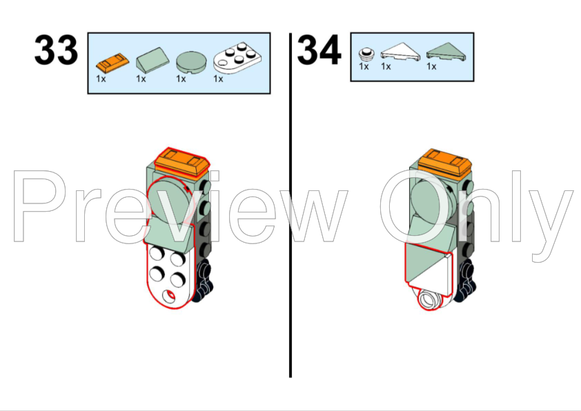 LEGO MOC BT-7274 from Titanfall 2 by RabidFleaBuilds | Rebrickable ...