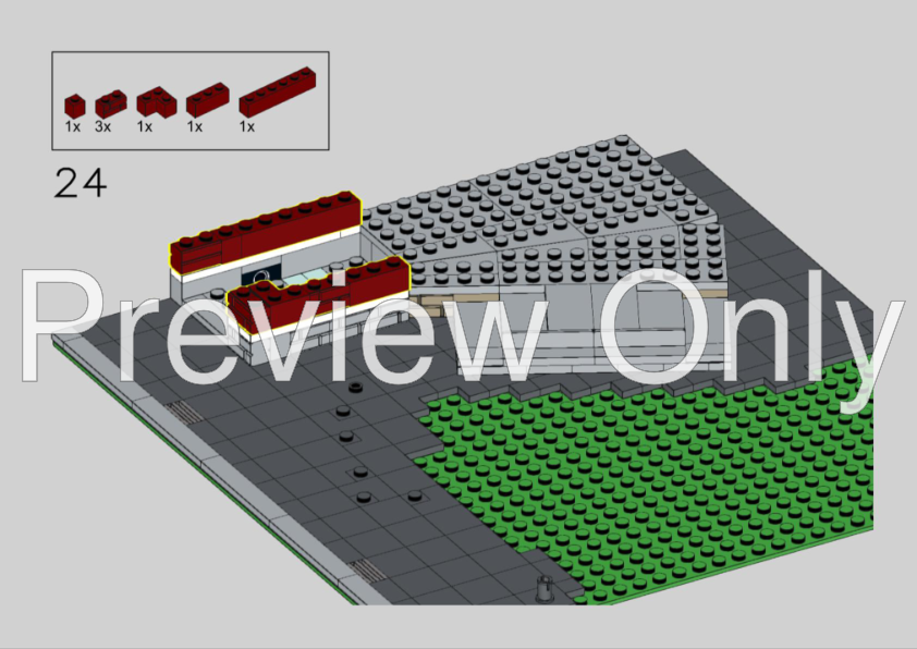 LEGO MOC Narrow European Streets by Mattysek289 | Rebrickable - Build ...