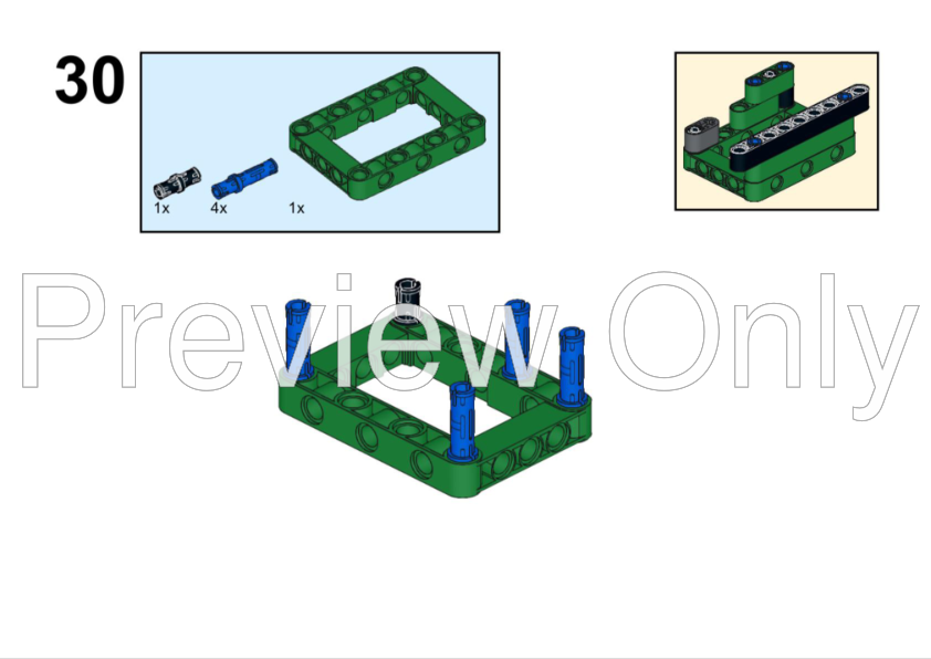 LEGO MOC 42136 model B - Monster truck by XaeroZKota | Rebrickable ...