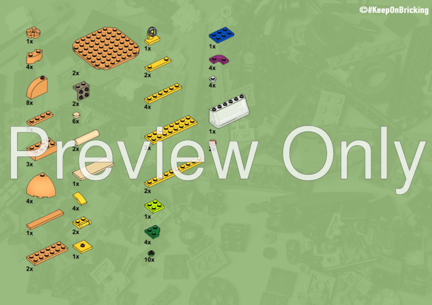 LEGO MOC 60404 10 IN 1 MOCS by Keep On Bricking | Rebrickable - Build ...