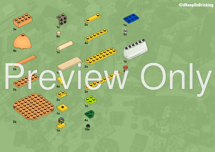 LEGO MOC 60404 10 IN 1 MOCS by Keep On Bricking | Rebrickable - Build ...