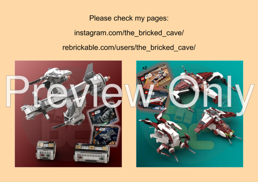 LEGO MOC 75359 - 332nd Clone Dino Rider by the_bricked_cave ...