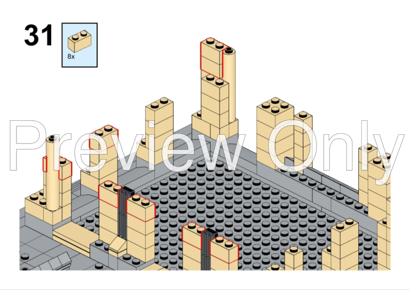 Lego Moc Grand Central Terminal And Metlife Add On By Brother Bear