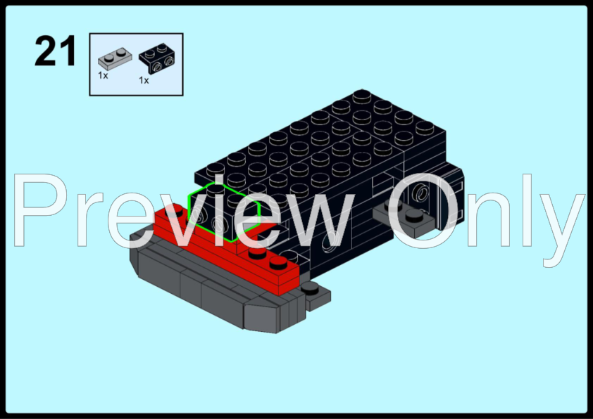 LEGO MOC Scania P280 - UK Fire Engine by Lazy_Bricks33 | Rebrickable - Build with LEGO