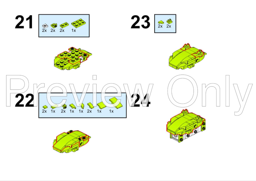 LEGO MOC Flygon by mandroid99 | Rebrickable - Build with LEGO