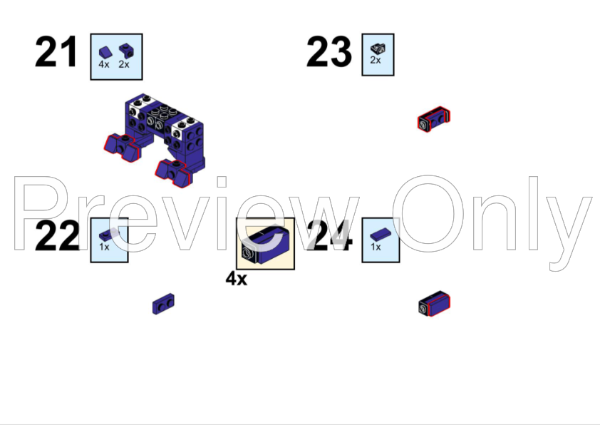 LEGO MOC Gengar by mandroid99 | Rebrickable - Build with LEGO