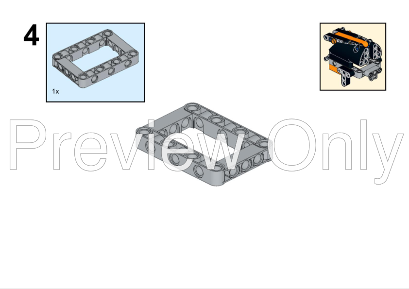 LEGO MOC 42166 Tractor and Plow by LegoLounge | Rebrickable - Build ...