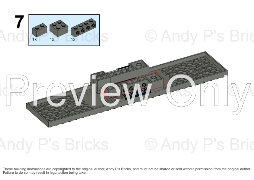 LEGO MOC CTA 5000 Series 2-Carriage Chicago L Train - Dummy Version by ...