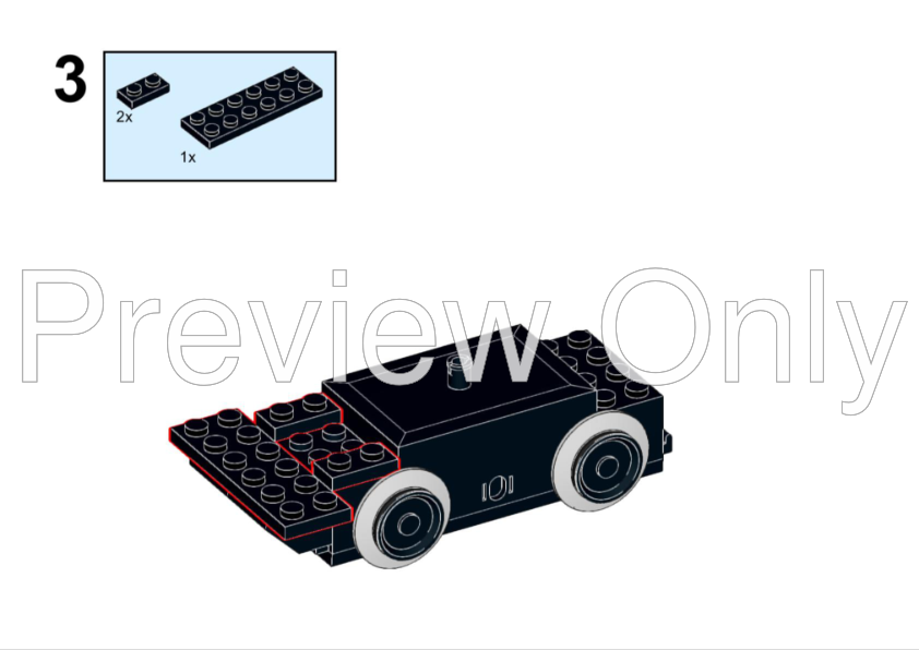 LEGO MOC 7760 Electric Diesel Locomotive (Diesel Shunter Locomotive ...