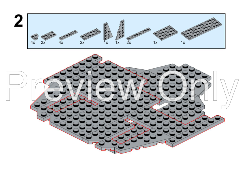 LEGO MOC Alita-Class Starship from STO and PIC by LegendAJ ...