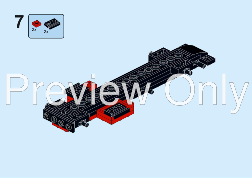 LEGO MOC Cherry Picker Van by Wacky | Rebrickable - Build with LEGO