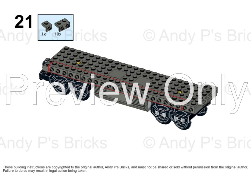 LEGO MOC 60197 Car Carrier Coach Modification - Can Fit 6 Stud Wide Car ...