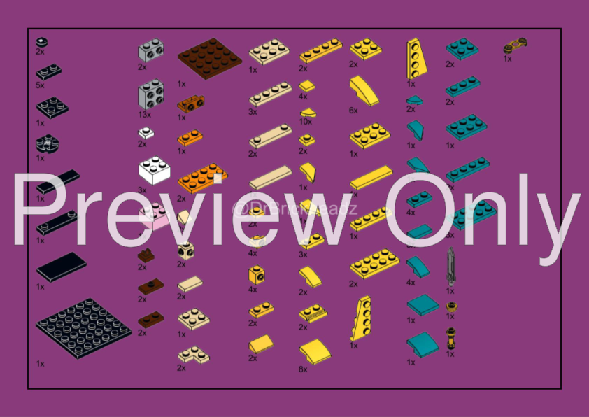 LEGO MOC Captain Phoebus (Hunchback of Notre Dame) Brickheadz by ...