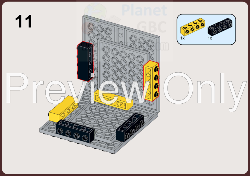 LEGO MOC 6x6 Dish Cube, by Zachary Steinman by Planet GBC | Rebrickable ...