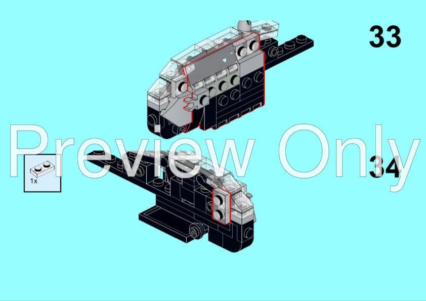 LEGO MOC Heinkel 219 A7/R1 "Uhu" by _Beny_ | Rebrickable - Build with LEGO