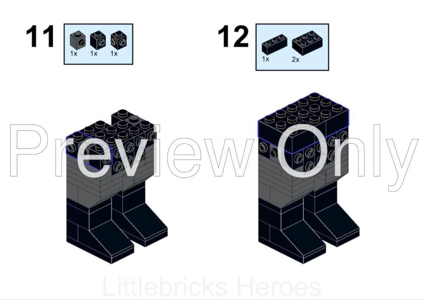 LEGO MOC Thor- Lego Figure by LittlebricksHeroes | Rebrickable - Build ...